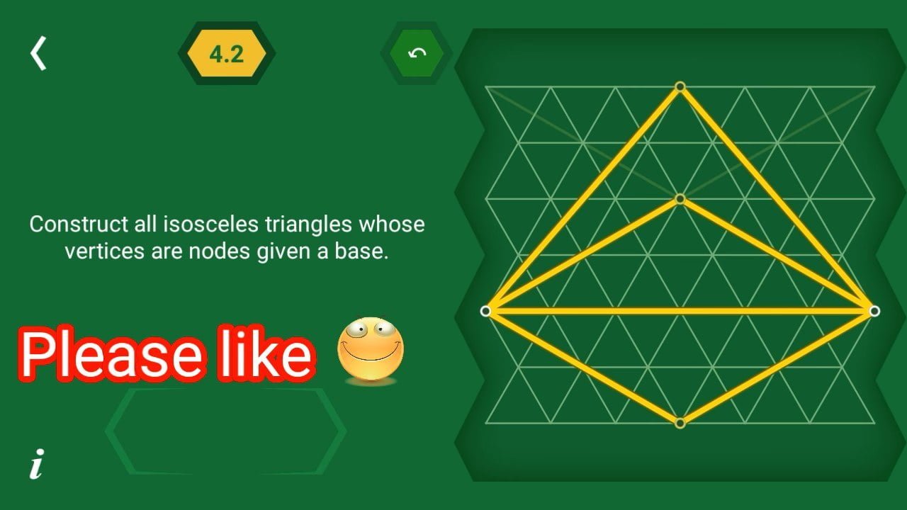 Pythagorea 60° Isosceles Triangles Level (4.1-4.15) Solutions/Answers ...
