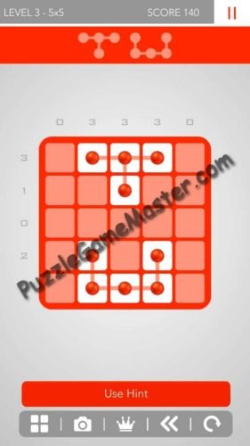 Logic Dots 2 5×5 Level 3 Hints and Answer » Puzzle Game Master