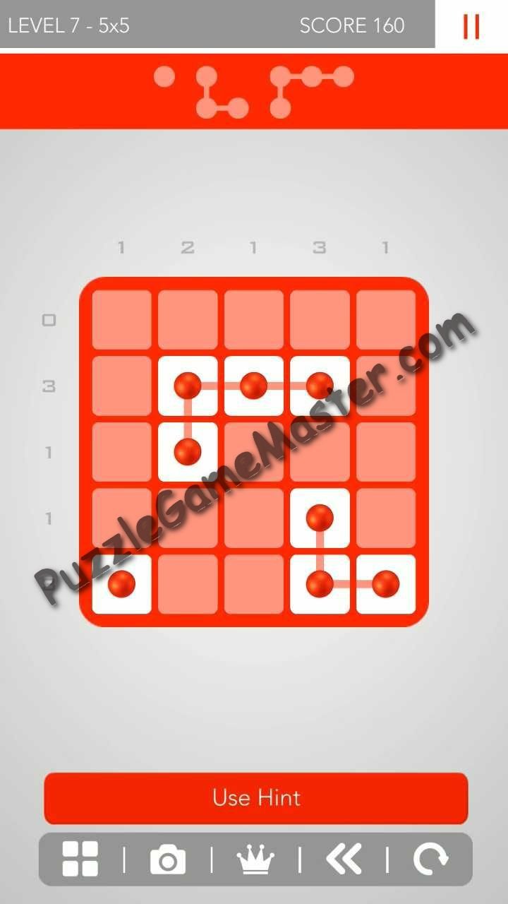 Logic Dots 2 5×5 Level 7 Hints and Answer » Puzzle Game Master