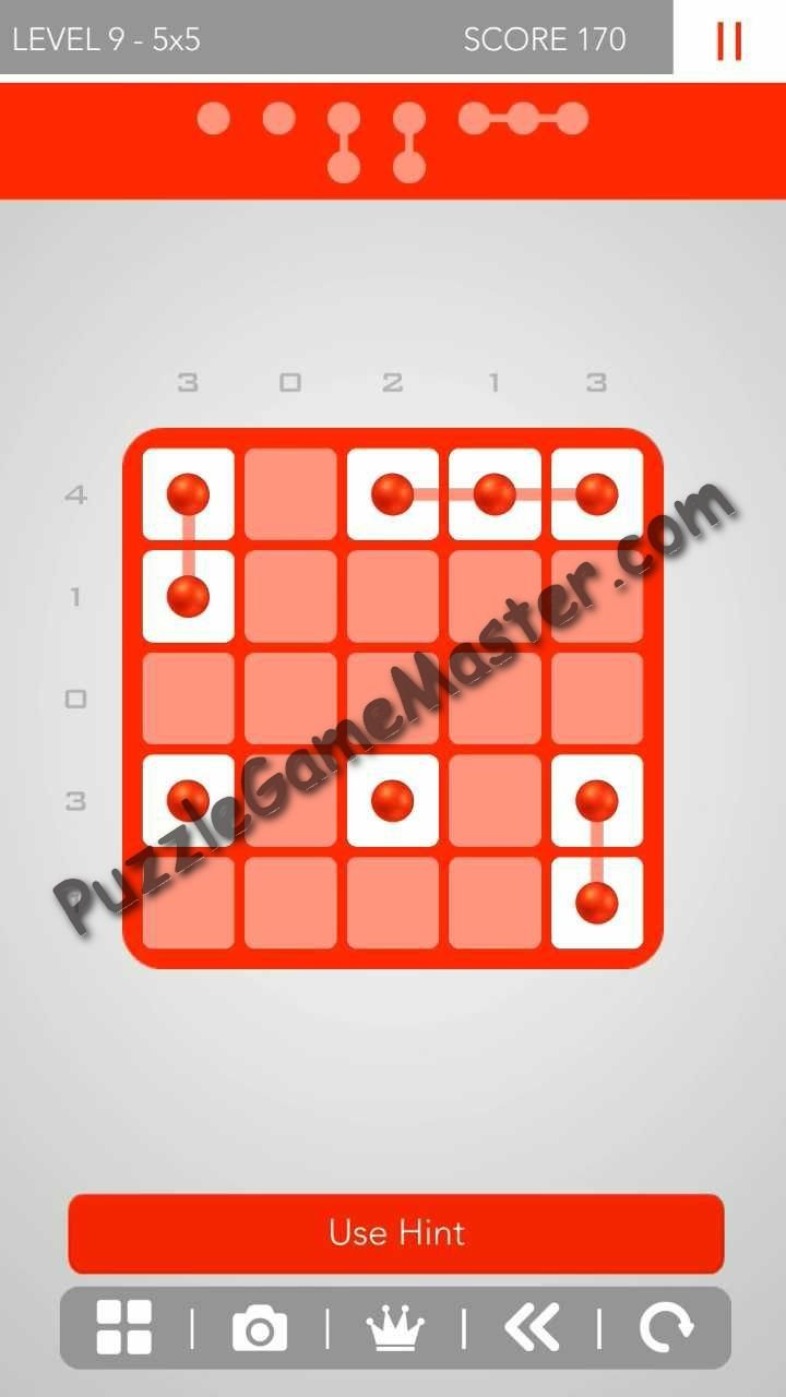 Logic Dots 2 5×5 Level 9 Hints and Answer » Puzzle Game Master