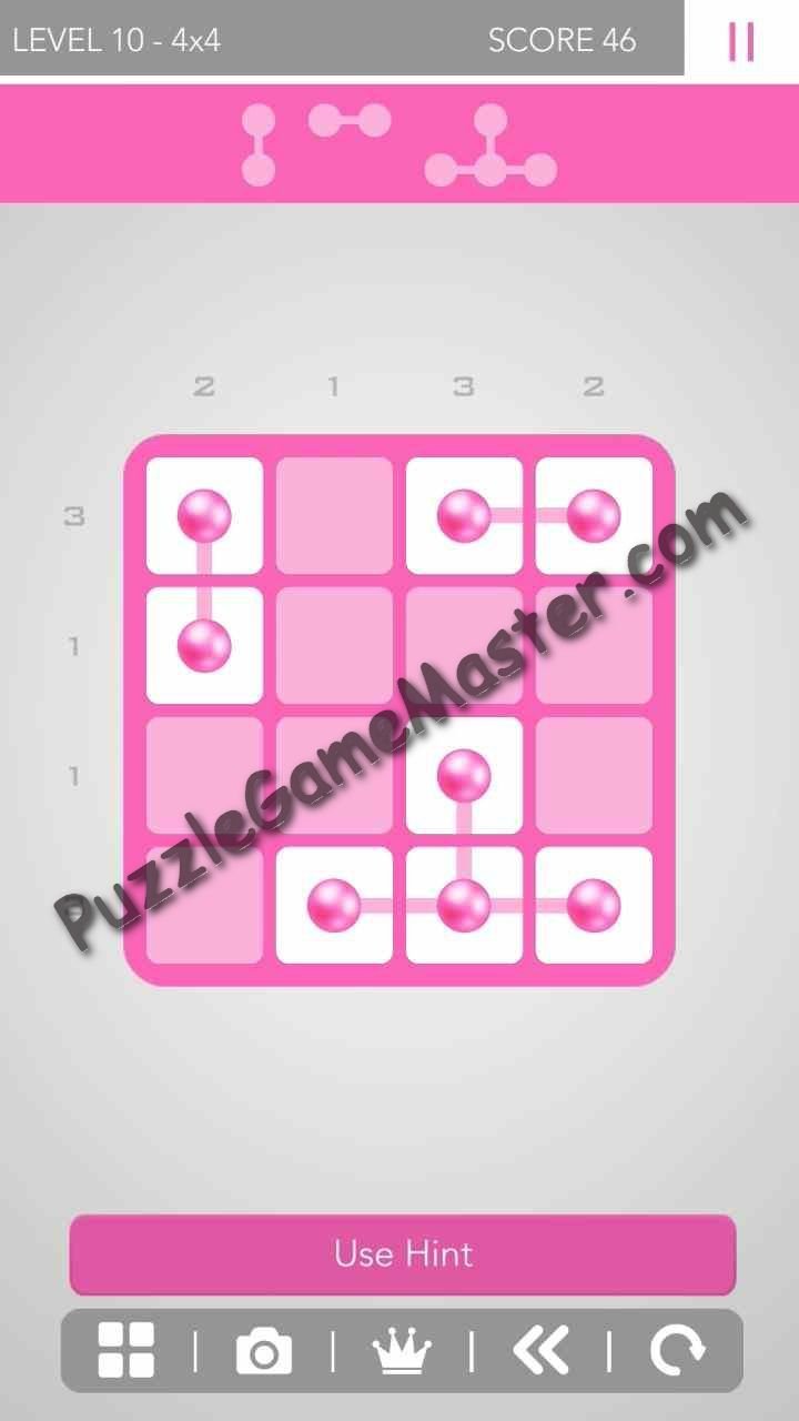 Logic Dots 2 4×4 Level 10 Hints and Answer » Puzzle Game Master