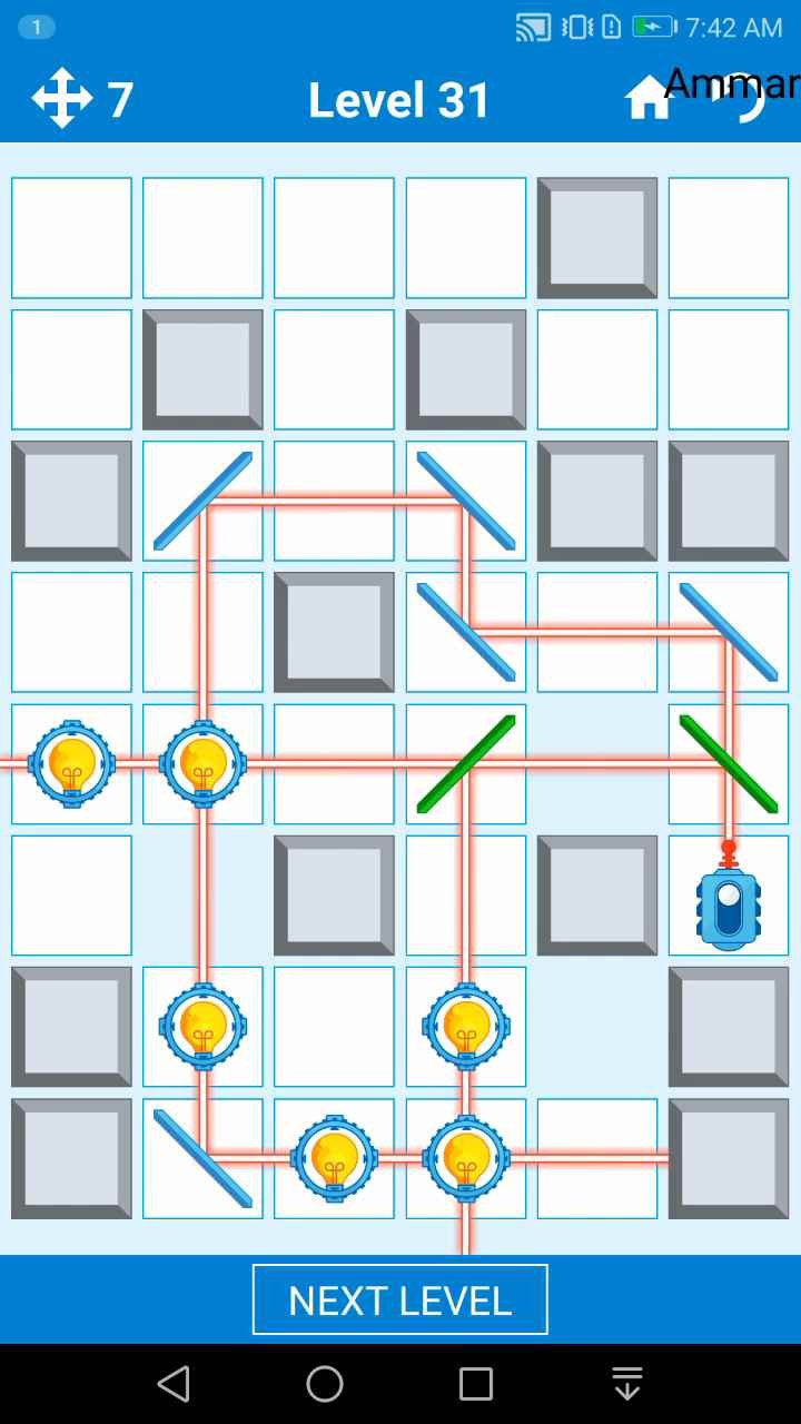 Laser Puzzle Level 31 32 33 34 35 Hint And Solution Android » Puzzle ...