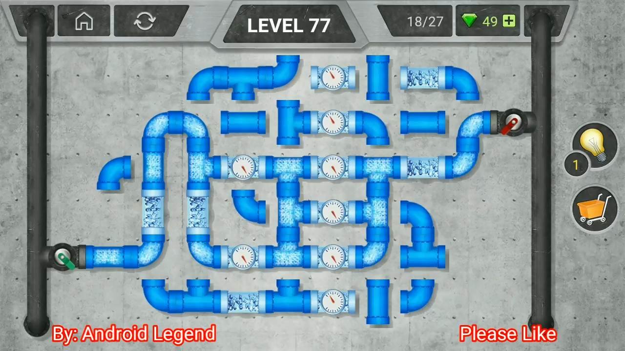 Pipeline Level 77 Hint Answer Solution Android » Puzzle Game Master