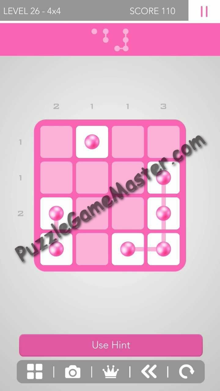 Logic Dots 2 4×4 Level 26 Hints and Answer » Puzzle Game Master