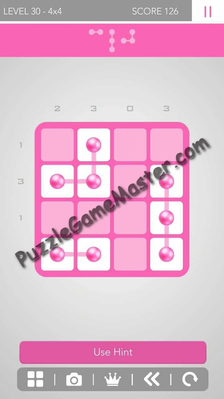 Logic Dots 2 4×4 Level 30 Hints and Answer » Puzzle Game Master