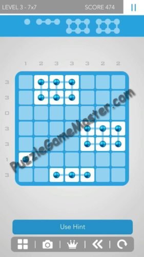 Logic Dots 2 7×7 Level 3 Hints and Answer » Puzzle Game Master