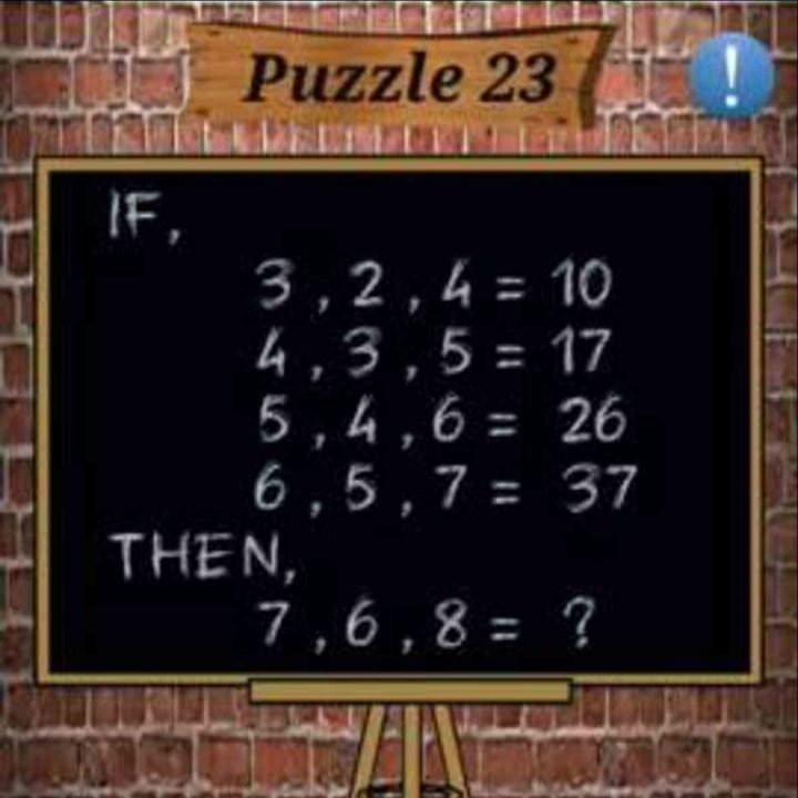 Math Puzzles Game Level 23 Answer with Solution » Puzzle Game Master