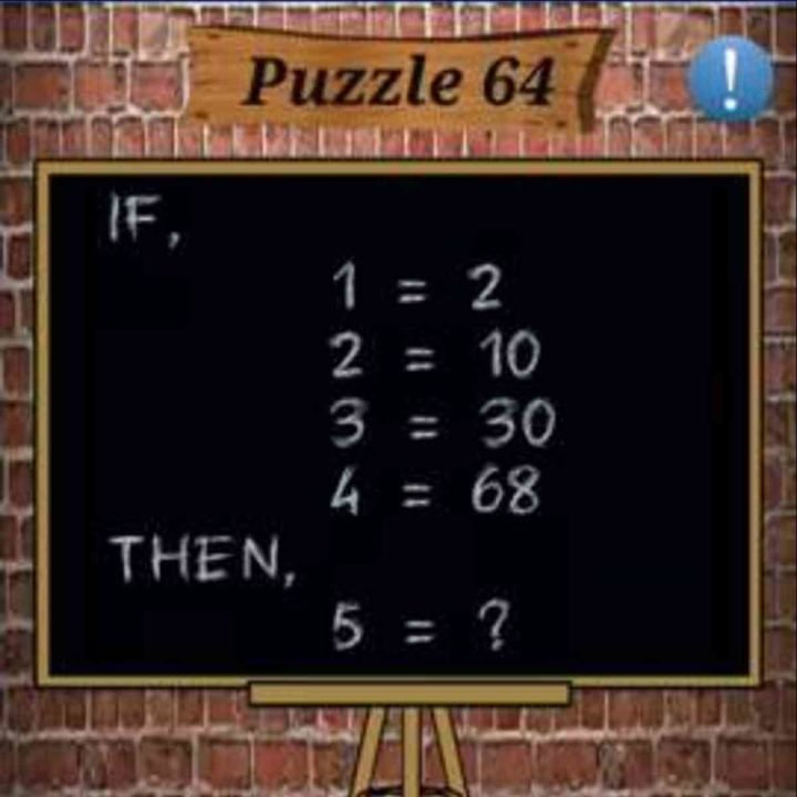 Math Puzzles Game Level 64 Answer with Solution » Puzzle Game Master