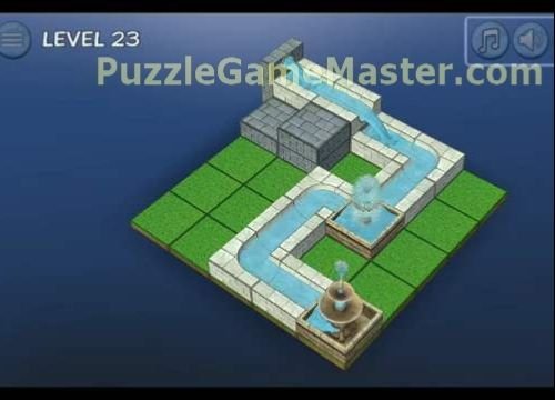 Flow Water Fountain Easy Level 23 Solution » Puzzle Game Master