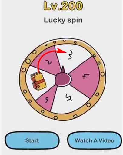 Brain Out Level 196 (Lucky spin) Solution » Puzzle Game Master