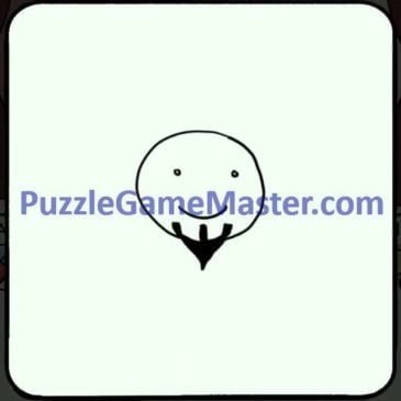 Draw Puzzle Level 43: Goatee Answer » Puzzle Game Master