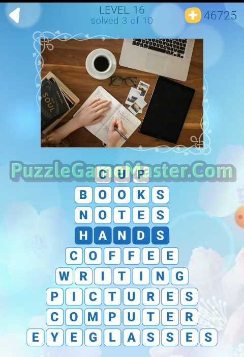 Sunny Words Level 16 Answers [All Images] » Puzzle Game Master