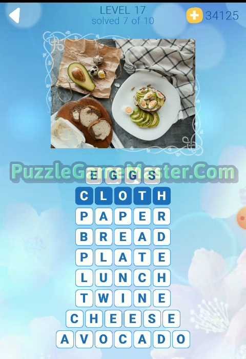 Sunny Words Level 17 Answers [All Images] » Puzzle Game Master
