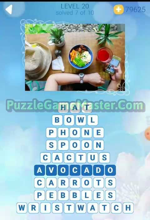 Sunny Words Level 20 Answers [All Images] » Puzzle Game Master