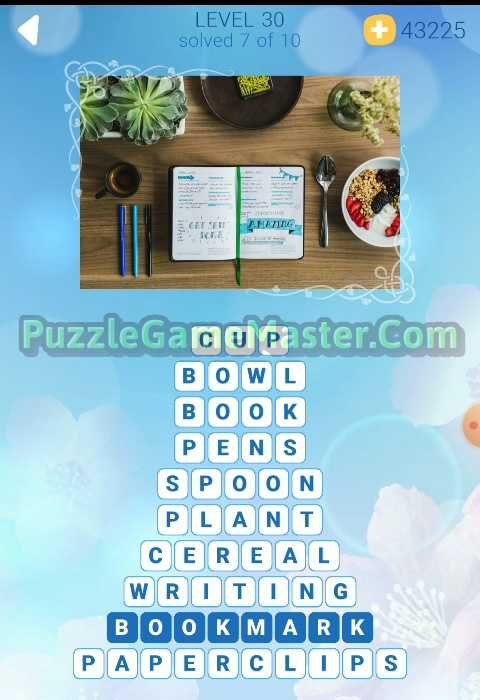 Sunny Words Level 30 Answers [All Images] » Puzzle Game Master