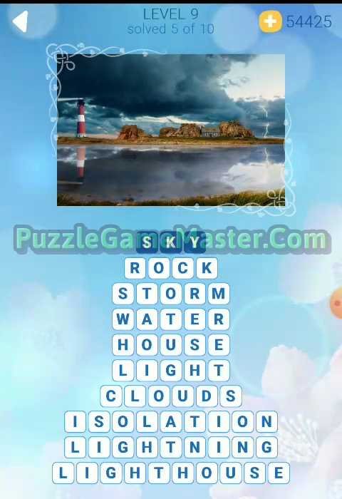 Sunny Words Level 9 Answers [All Images] » Puzzle Game Master