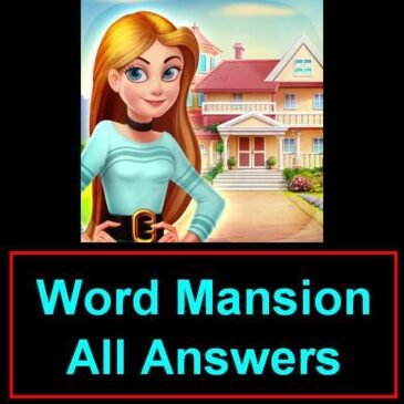 Word Mansion All Levels [1000+ in one page] » Puzzle Game Master