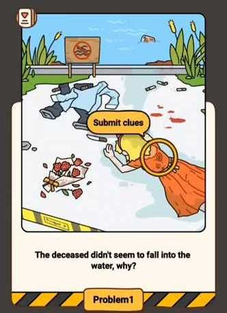 Brain Find Detective Level 1 [Strange Drowning Cases] Problem 1-5 ...