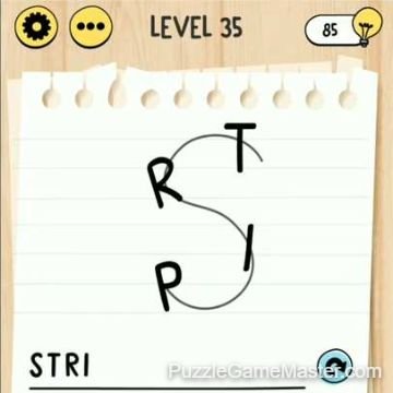 Brain Test: Tricky Words Level 35 Answer » Puzzle Game Master