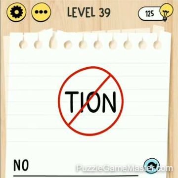 Brain Test: Tricky Words Level 39 Answer » Puzzle Game Master