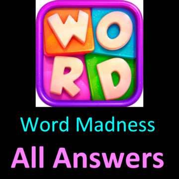 Word Madness Answers [1000+ Levels in One Page] » Puzzle Game Master