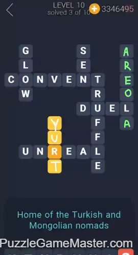 Crosswords For You Level 10-4 Answers » Puzzle Game Master