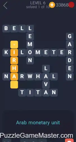 Crosswords For You Level 6-2 Answers » Puzzle Game Master