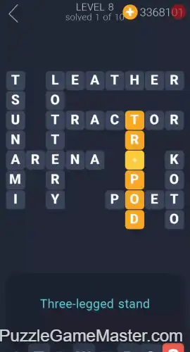 Crosswords For You Level 8-2 Answers » Puzzle Game Master