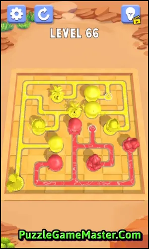 Water Connect Flow Level 66 Solution Walkthrough » Puzzle Game Master